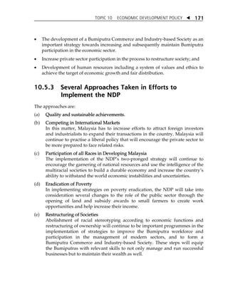 Topic 10 economic development policy | PDF