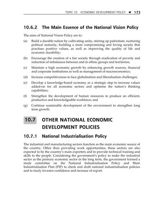 Topic 10 economic development policy | PDF