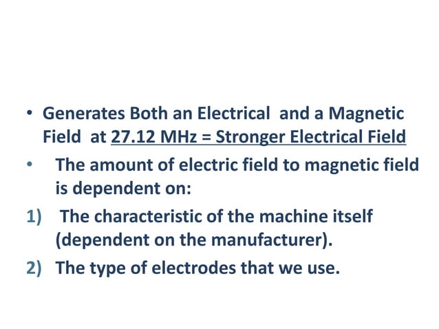 SWD (Short wave diathermy)- Physiotherapy.ppt