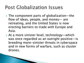 Post Globalization Issues and Power shift of the Century | PPT