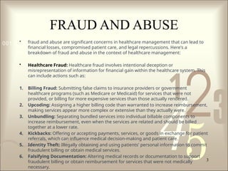 TOPIC 11 - FRAUD AND ABUSE.pptx read thi | PPTX