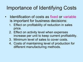 Topic 11 Cost Accounting And Management | PPTX