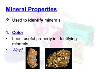 rocks and minerals earth and life science.ppt
