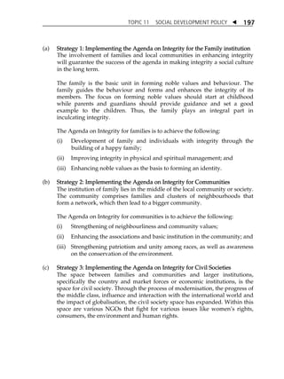 Topic 11 sociol development policy | PDF