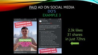 Topic 12-13 Social Media Posts Vs Paid Ad .ppt