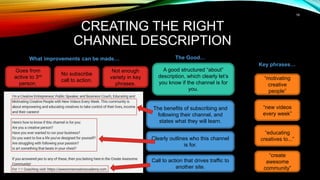 Topic 12-9 Youtube Page and Posting Tips.ppt