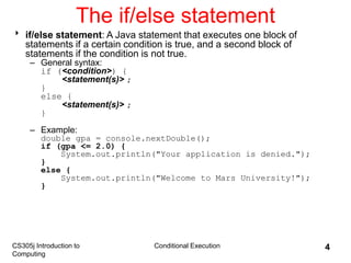 Topic12ConditionalExecution.ppt