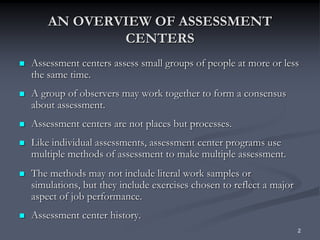Topic 12 multiple_assessment_procedures | PPTX