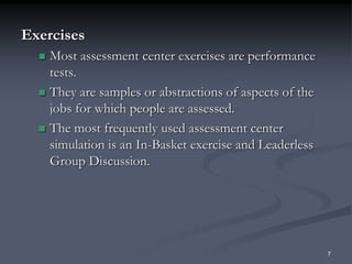 Topic 12 multiple_assessment_procedures | PPTX