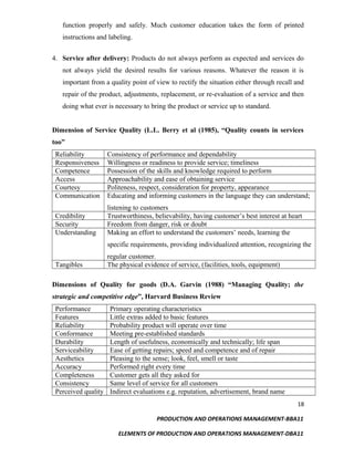 operations mgt.doc hand out 1 | PDF