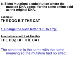 topic_13_-_DNA_mutations PPT for 4th quarter science 10 | PPT