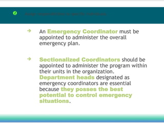 Topic 13 - Basic Occupational safety and Health for EMERGENCY ...