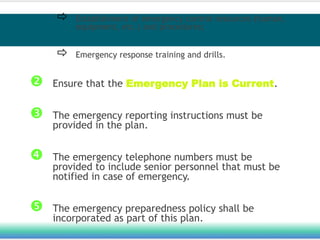 Topic 13 - Basic Occupational safety and Health for EMERGENCY ...