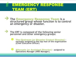 Topic 13 - Basic Occupational safety and Health for EMERGENCY ...