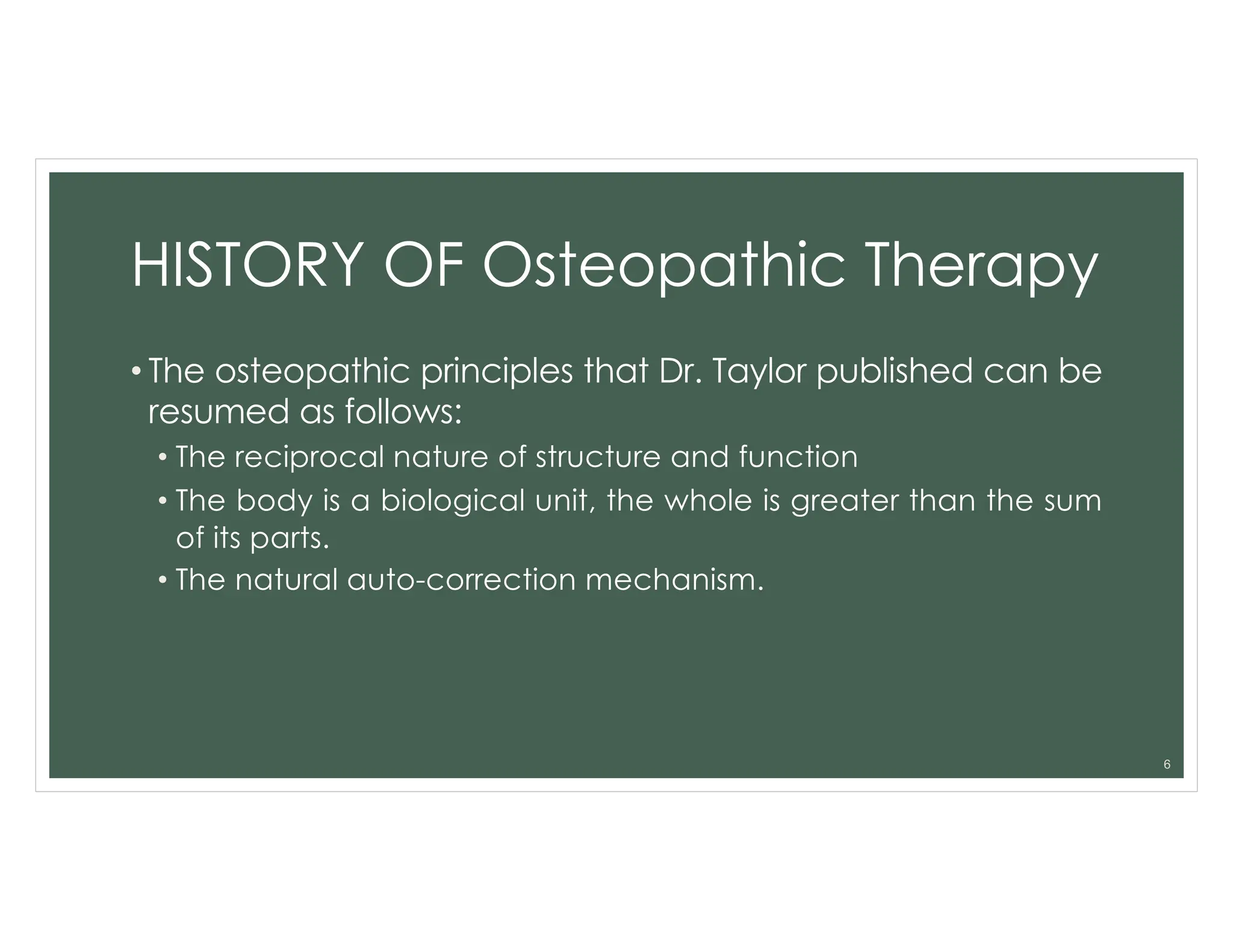 Topic 13-Osteopathic Therapy in Manipulative & Body-based methods | PPT