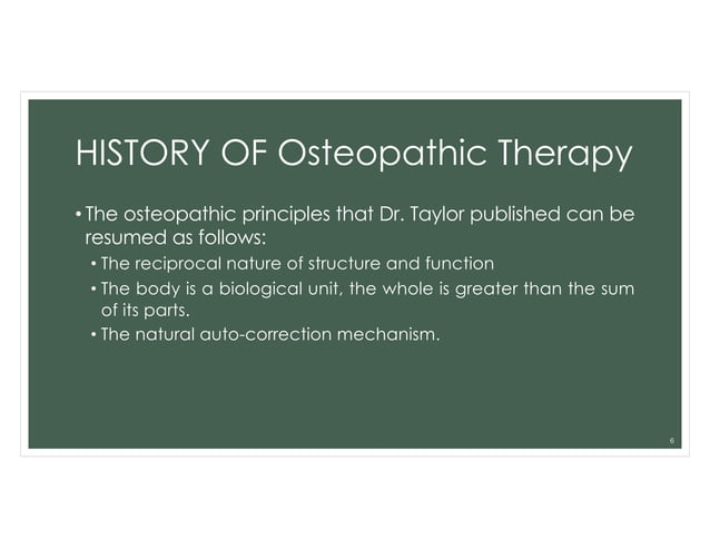 Topic 13-Osteopathic Therapy in Manipulative & Body-based methods | PPT ...