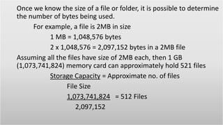 ICT-Binary & Memory Computer Subject Topic | PPT