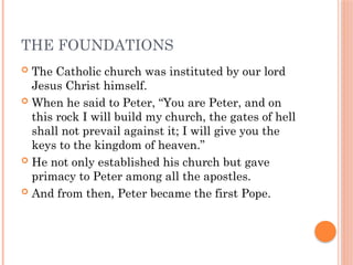 Topic 14 History of the Catholic Church from origin to now3.pptx