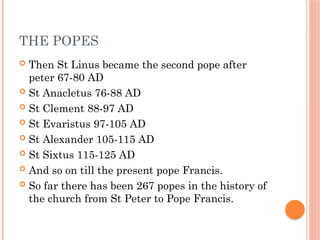 Topic 14 History of the Catholic Church from origin to now3.pptx