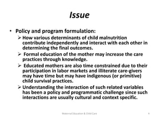 Topic 14 maternal education | PPTX