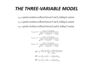 Topic 18 multiple regression | PPTX