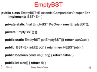 Topic19BinarySearchTrees.ppt