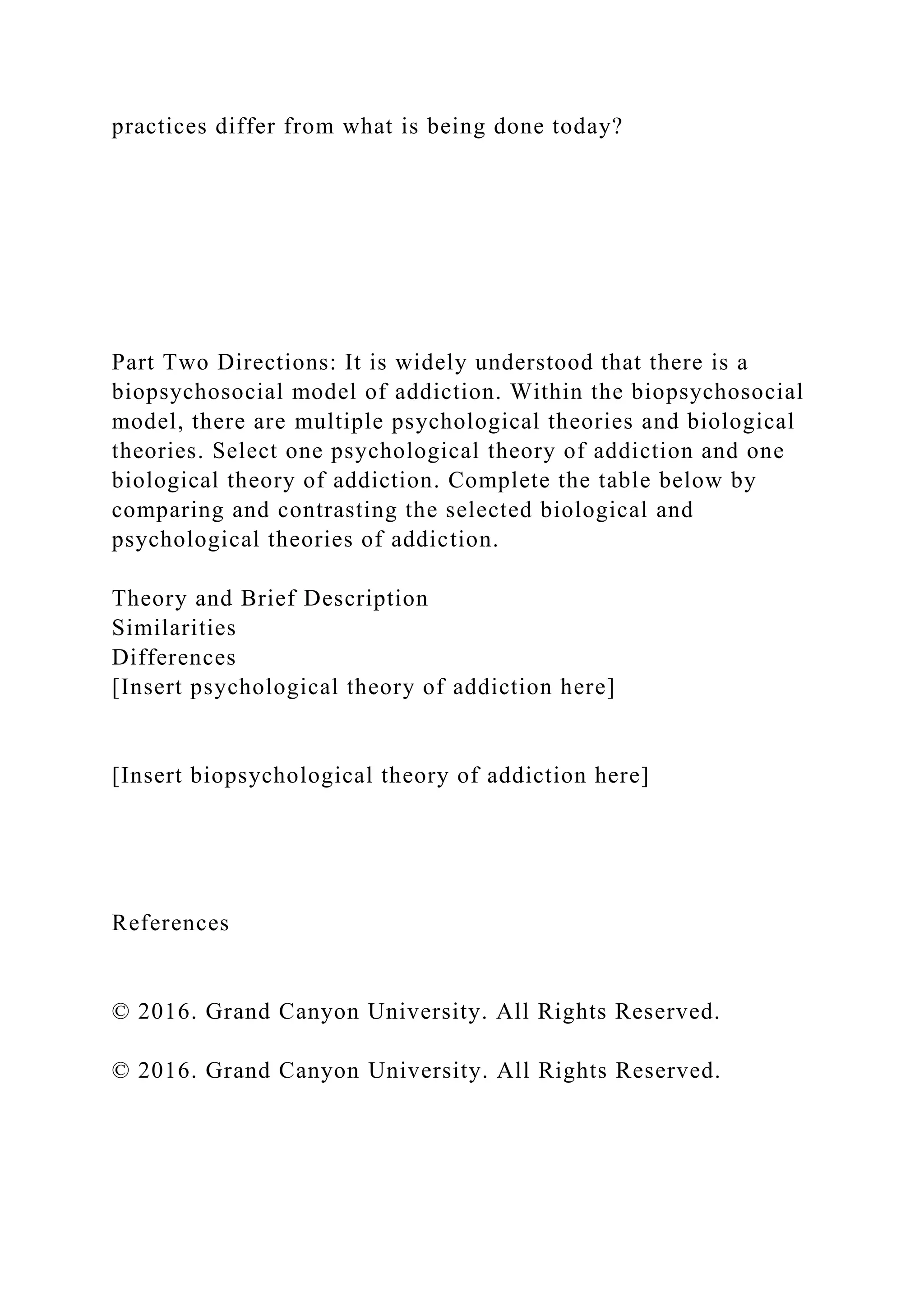 Topic 1 Addiction Worksheet Part One Directions Provide .docx