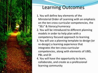 Topic 1B: Planning for a New Curriculum Journey | PPT