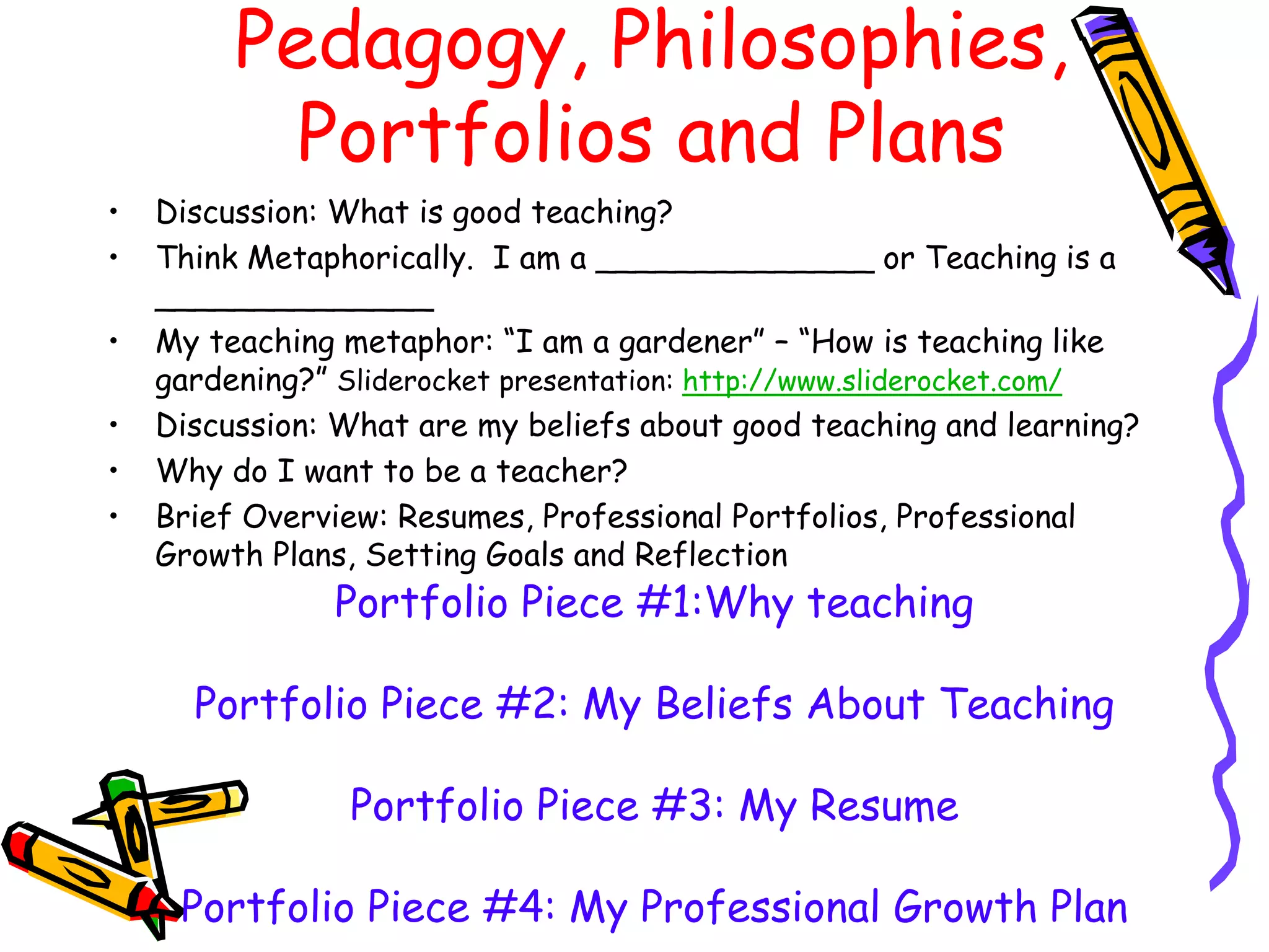 Topic 1b: Why Teaching? | PPTX