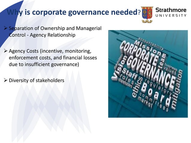 Topic 1 Corporate Governance Updated PPT- For Students.pdf | Financial ...