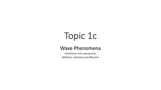 Topic 1c Wave phenomena.pptx