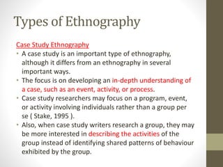 TSLB3143 Topic 1e Ethnography Research | PPT