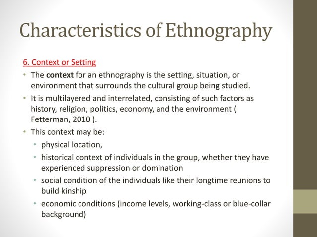 TSLB3143 Topic 1e Ethnography Research | PPT