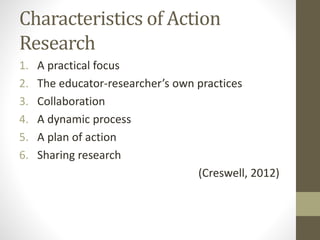 TSLB3143 Topic 1g Action Research | PPTX