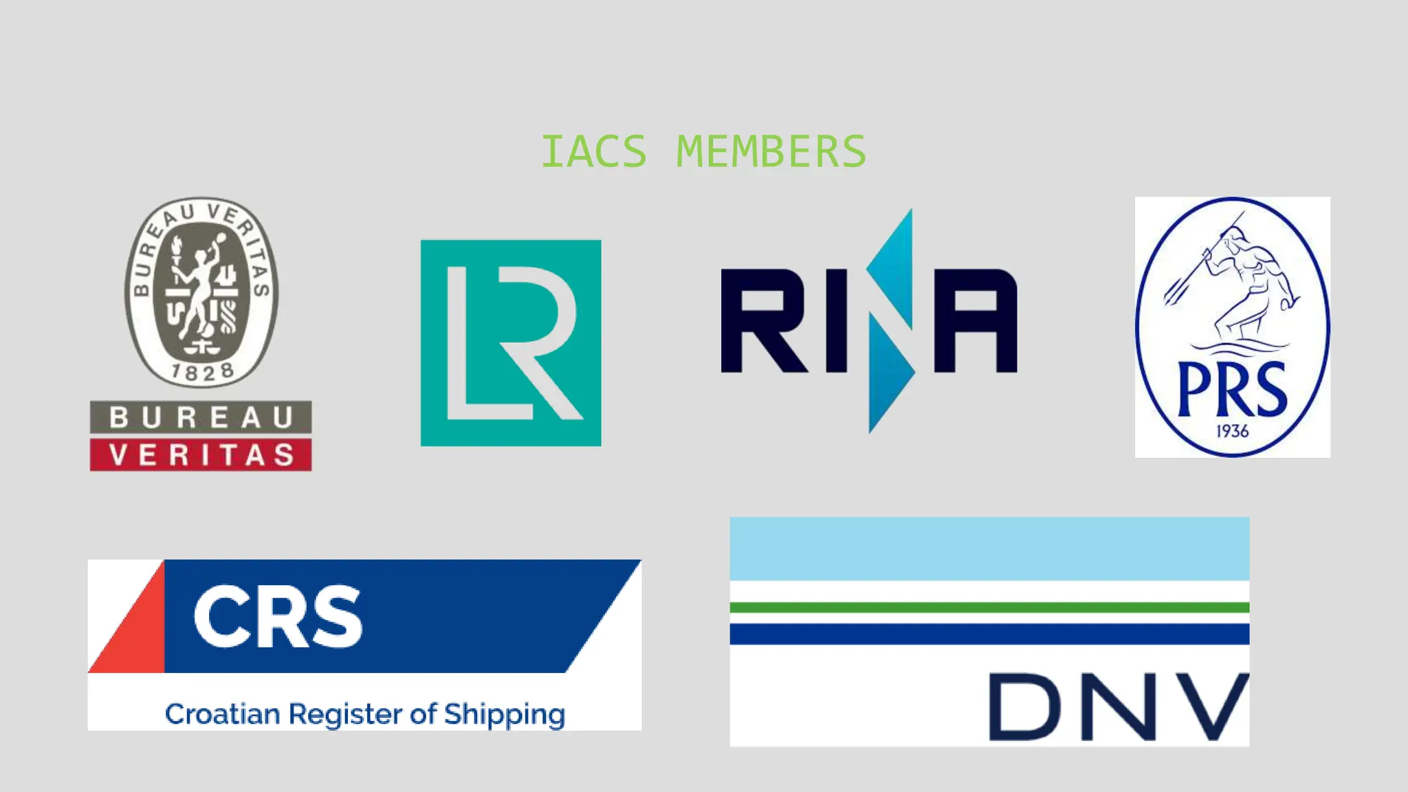 International Association of Classification Society - An Introduction ...