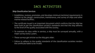 International Association of Classification Society - An Introduction ...