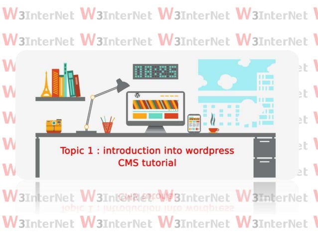 Topic 1introduction into wordpress cms tutorial | PPT
