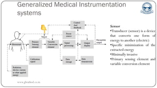 Topic 1 introduction of biomedical instrumentation | PPT
