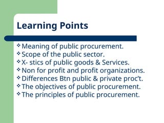Topic 1 INTRODUCTION TO PUBLIC PROCUREMENT.ppt