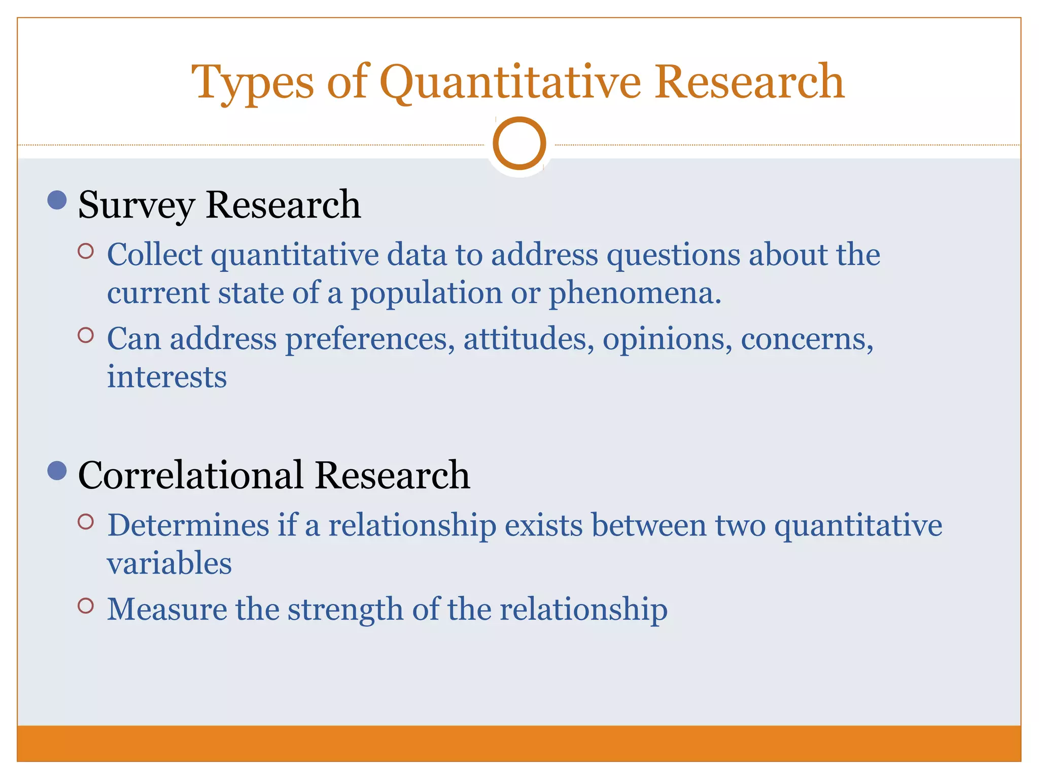 Topic 1 introduction to quantitative research | PPT
