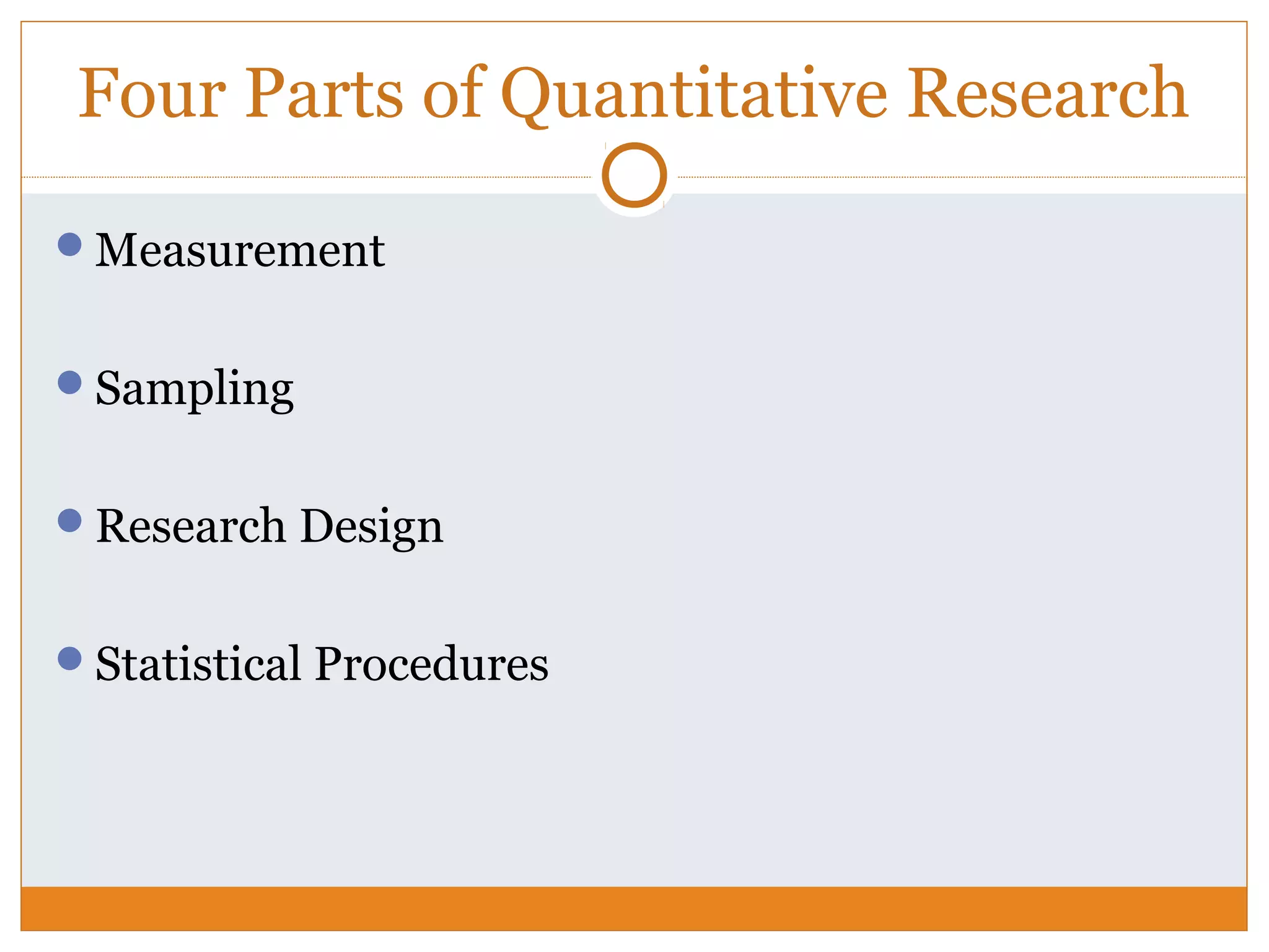Topic 1 introduction to quantitative research | PPT