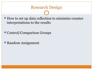 Topic 1 introduction to quantitative research | PPT