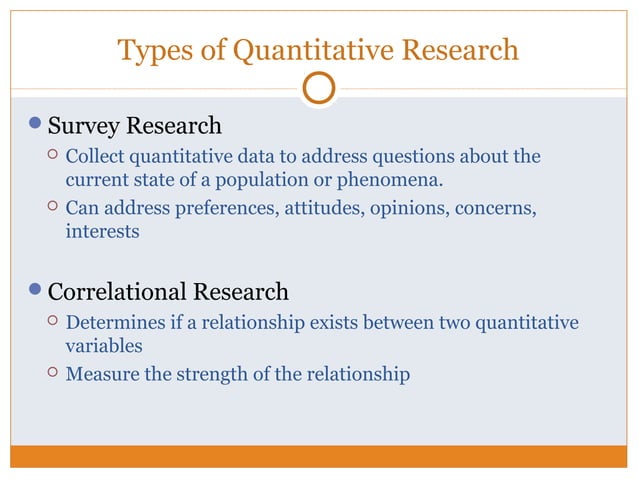 Topic 1 introduction to quantitative research | PPT