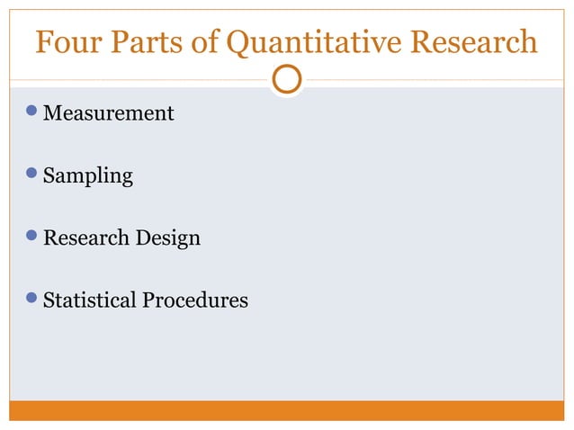 Topic 1 introduction to quantitative research | PPT
