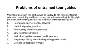 Introduction to tour guiding | PPT