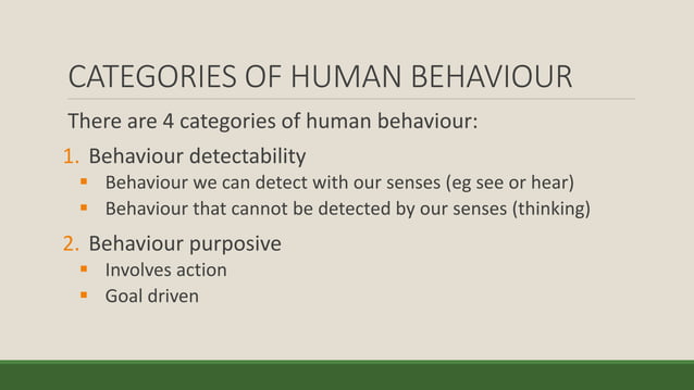 TOPIC 1 INTRO TO BEHAVIORAL SCIENCE.pdf | Biological Sciences | Science