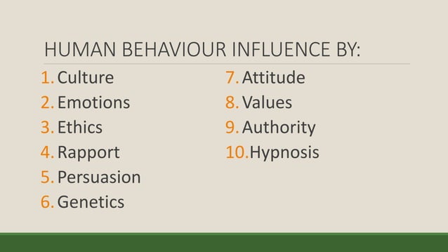 TOPIC 1 INTRO TO BEHAVIORAL SCIENCE.pdf | Biological Sciences | Science