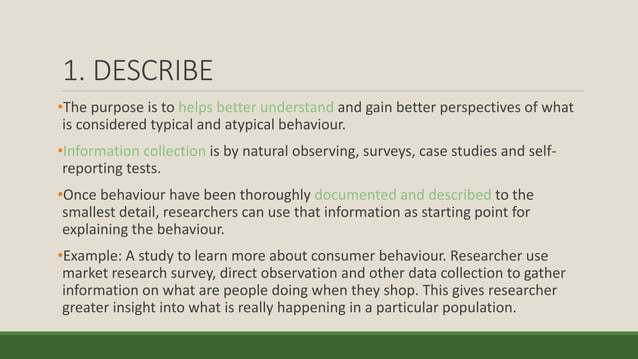 TOPIC 1 INTRO TO BEHAVIORAL SCIENCE.pdf | Biological Sciences | Science
