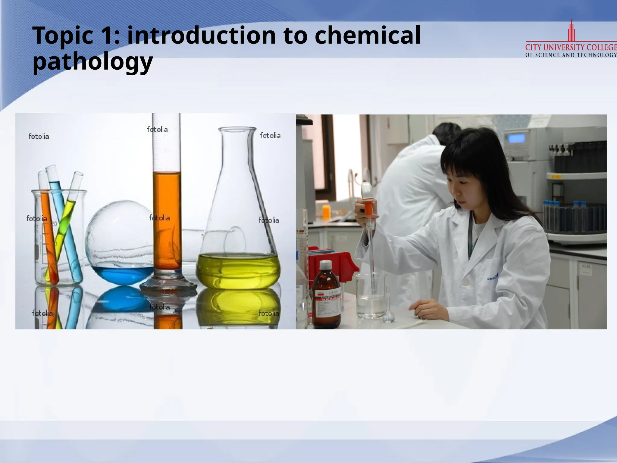 Introduction Chemical Pathology - Branch & Terminology | PPTX