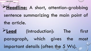 TOPIC 1 INTRODUCTION TO JOURNALISTIC TEXT.pptx